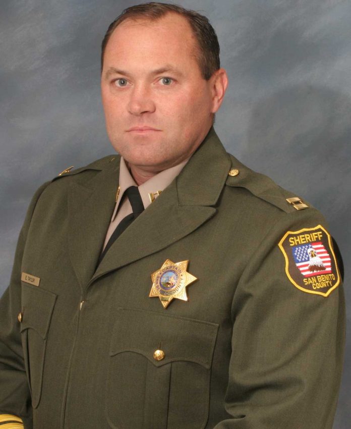 Taylor appointed to sheriff's post - SanBenito.com | Hollister, San ...