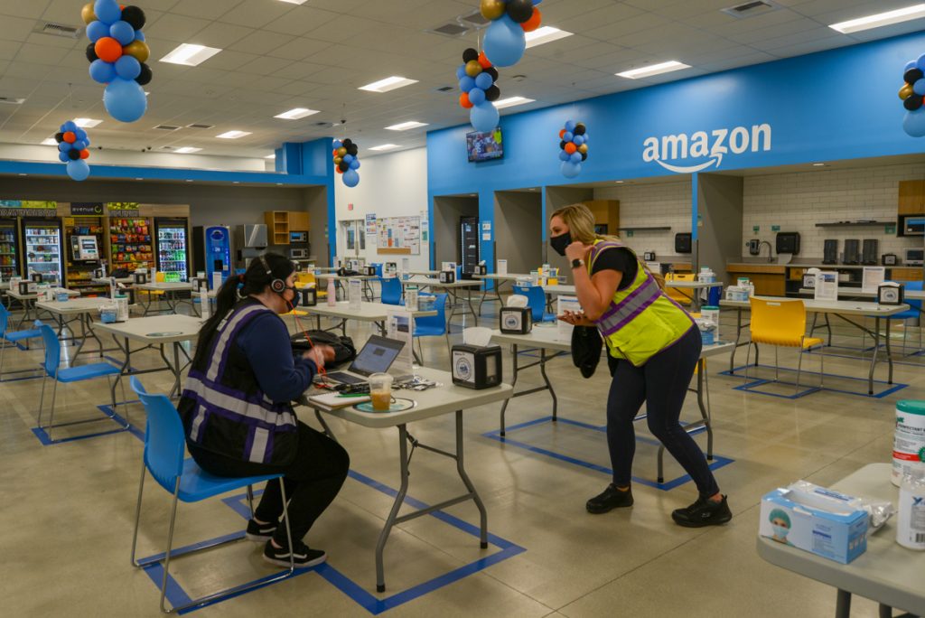 Amazon logistics center officially opens for deliveries - SanBenito.com ...