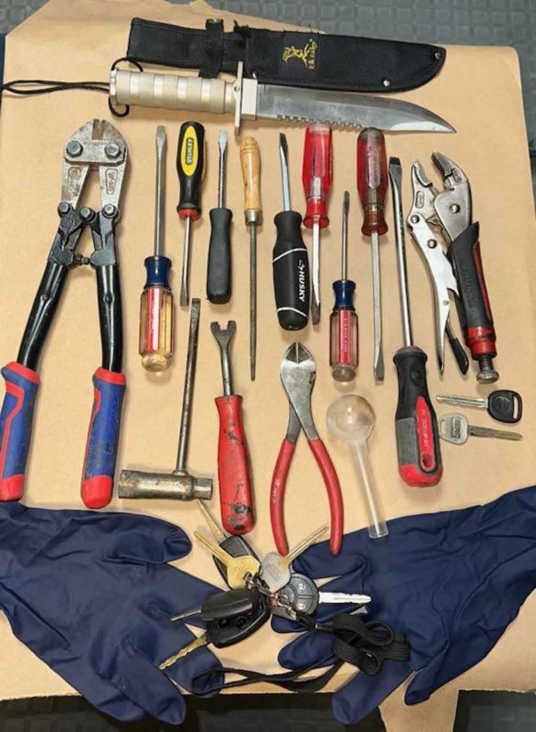 Police arrest man with stolen vehicle, burglary tools - SanBenito.com ...