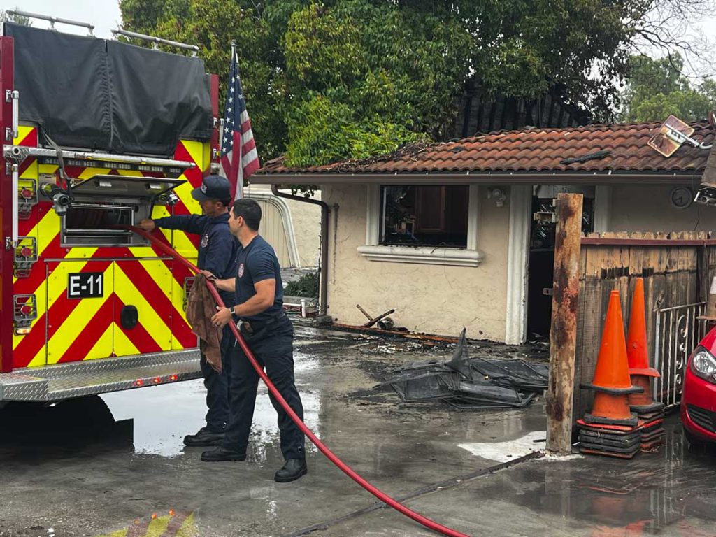 Fire destroys contractor’s shop in Hollister - SanBenito.com ...